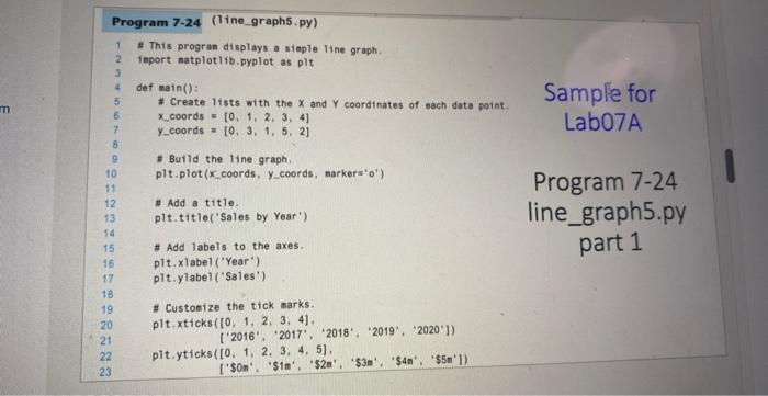 Solved Lab07A Problem Statement - Attached you will find a | Chegg.com