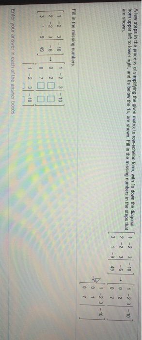 Solved A few steps in the process of simplifying the given | Chegg.com