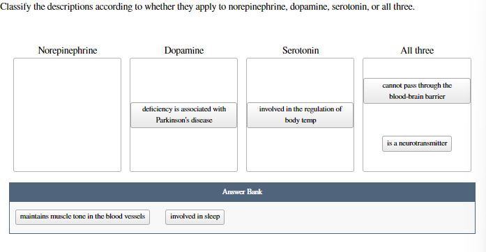 Solved Classify the descriptions according to whether they | Chegg.com