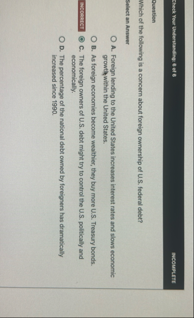 Solved Check Your Understanding: 6 ﻿of | Chegg.com