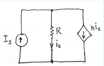 Solved Determine the value of the current iX in mA if the | Chegg.com