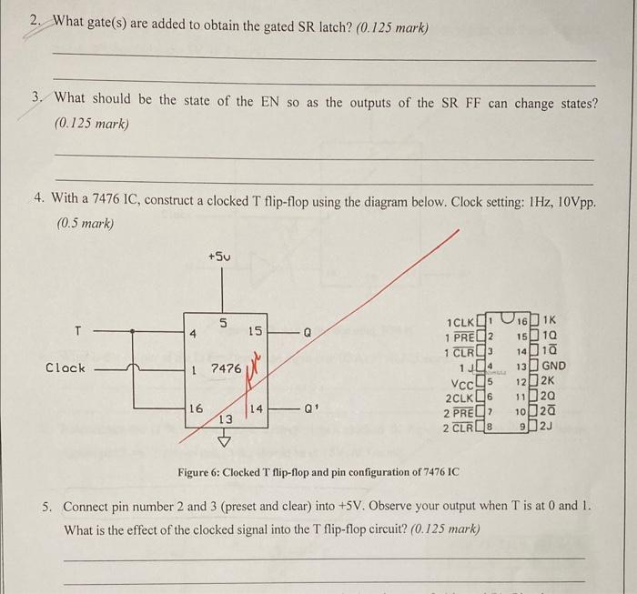 Solved 1. Connect the gated SR latch also called the | Chegg.com