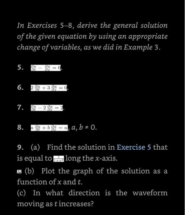 Solved EXAMPLE 3 General solution of (1) The plan is to | Chegg.com