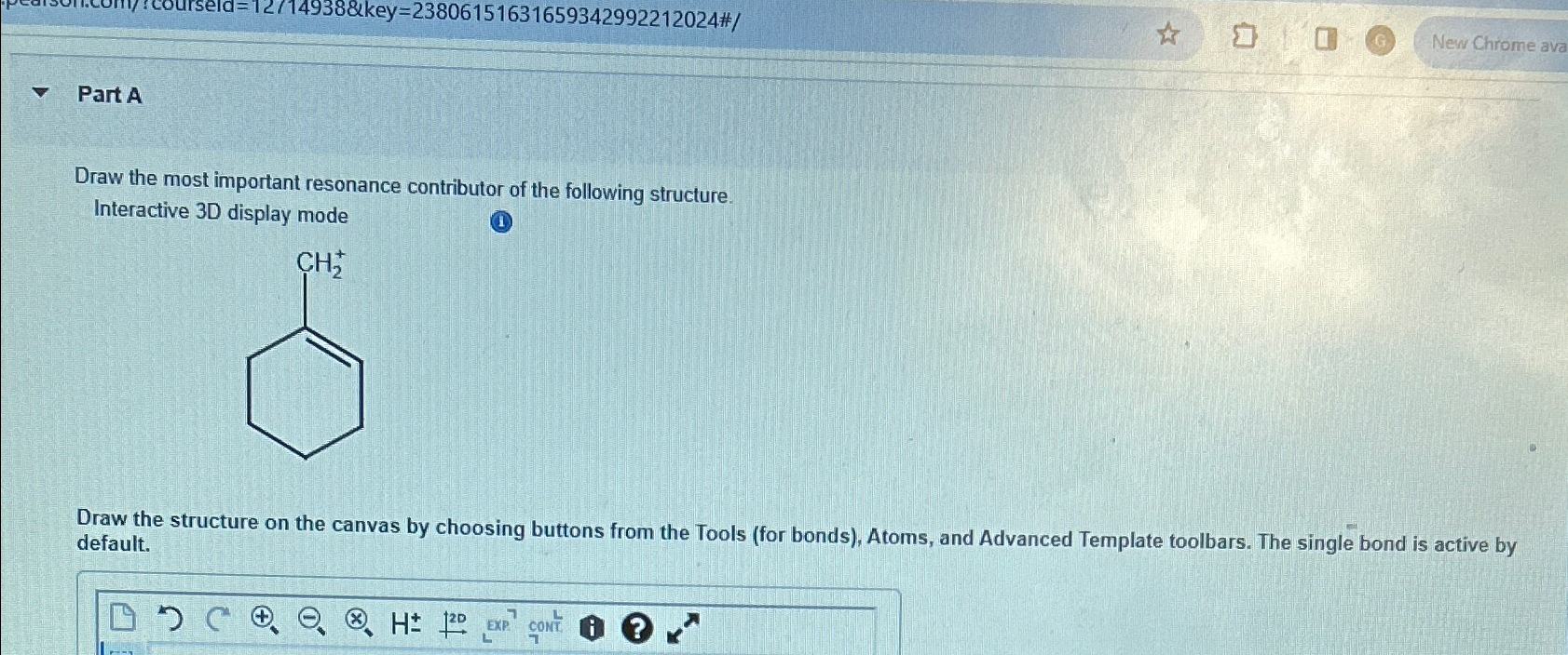 Solved Part ADraw the most important resonance contributor | Chegg.com