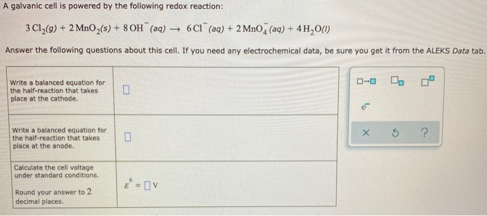Solved please use stand reduction potentials below. if | Chegg.com