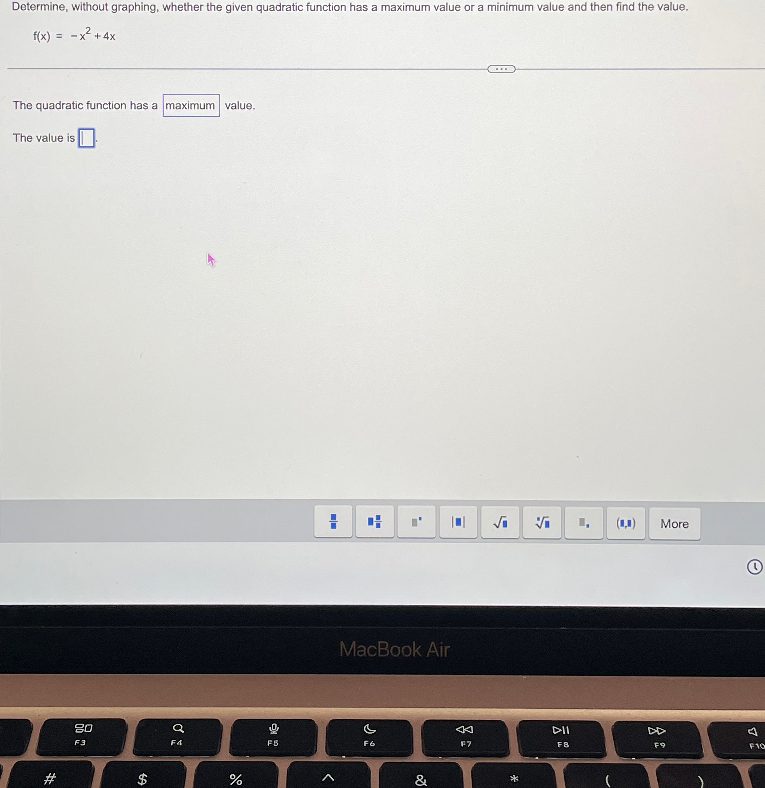 Solved Determine Without Graphing Whether The Given