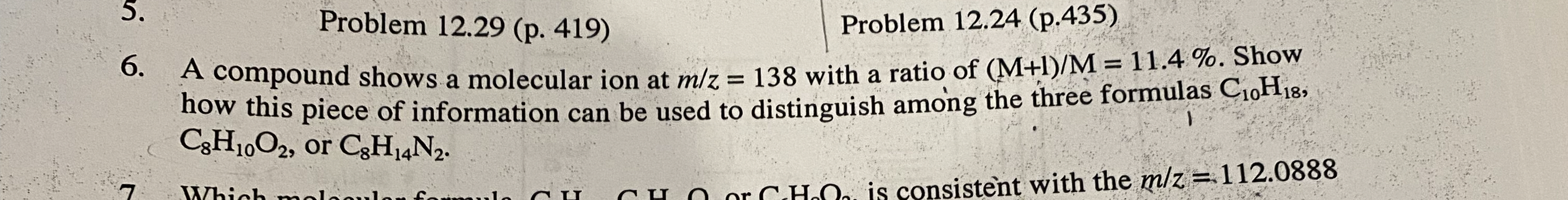 Solved , ﻿Problem 12.29 (p. 419)Problem 12.24(p.435)A | Chegg.com