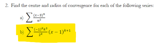 Solved Solve part b please.Find the centre and radius of | Chegg.com