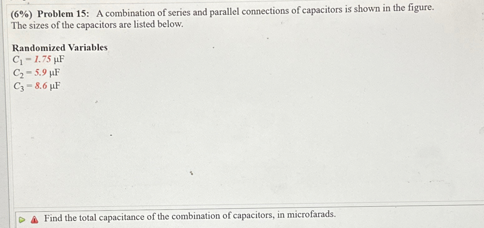 Problem 15: A combination of series and parallel | Chegg.com
