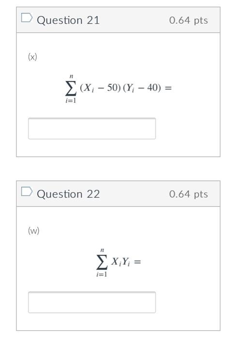 Solved Use the following Data for Problems 15 to 24. Note: | Chegg.com