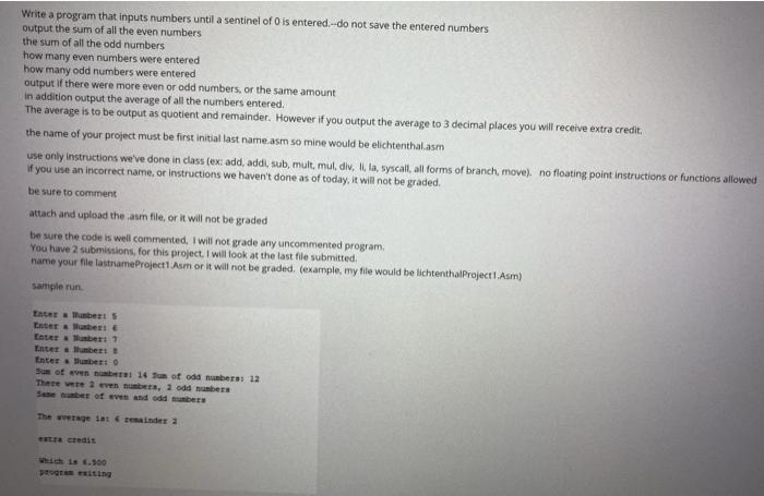 Solved Write a program that inputs numbers until a sentinel | Chegg.com