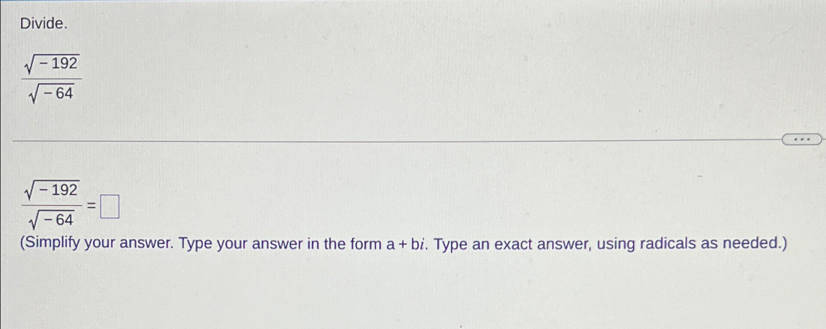 Solved Divide.-1922-642-1922-642=(Simplify your answer. Type | Chegg.com