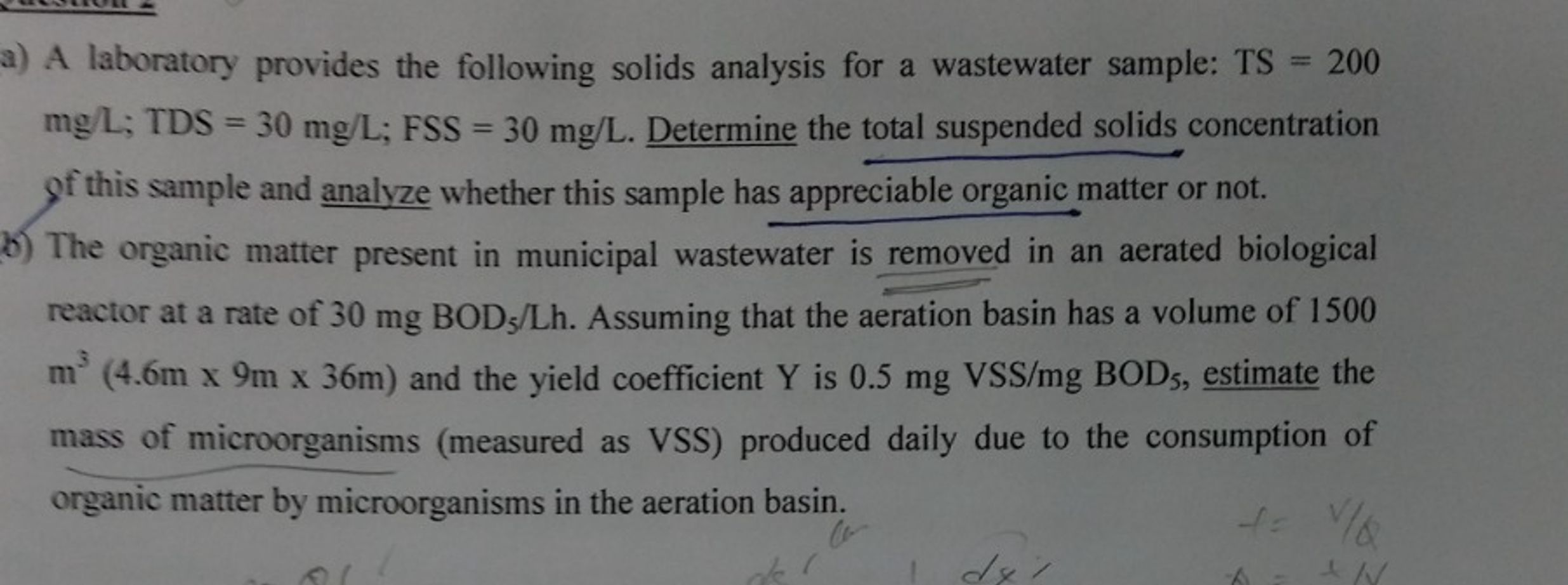 Solved a) ﻿A laboratory provides the following solids | Chegg.com