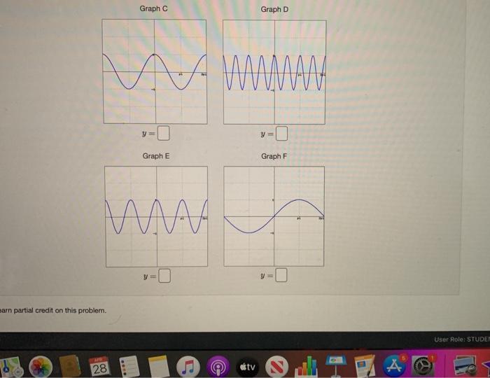 Solved Practice Enter an equation for each graph: Graph A | Chegg.com