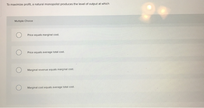 Solved 1 The goal of antitrust laws is to Multiple Choice | Chegg.com