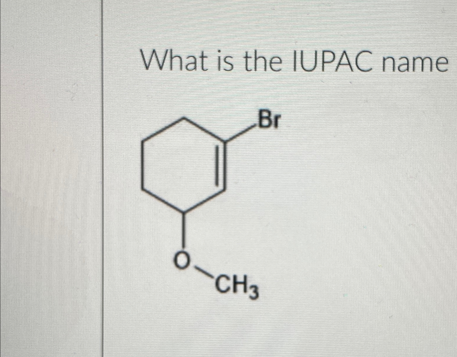 Name This Ether What Is The Iupac Name