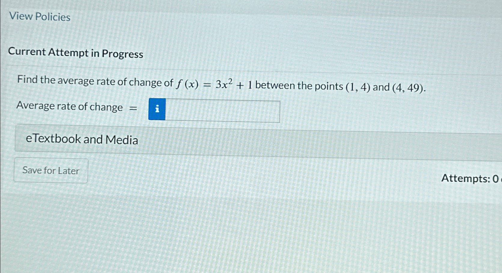 Solved View PoliciesCurrent Attempt in ProgressFind the | Chegg.com