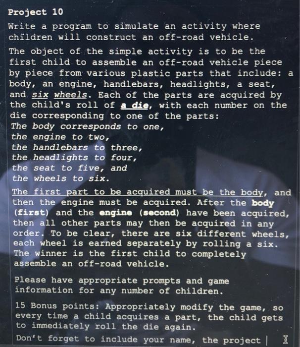 Solved please create code using java and a constructor using | Chegg.com