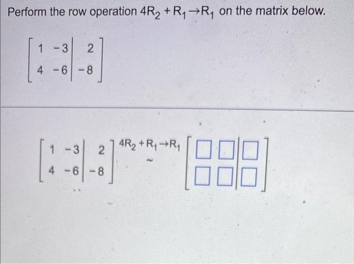 Solved Find The Size Of The Matrix Determine If It Is A