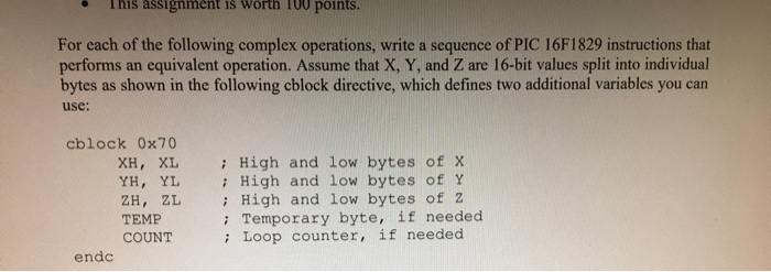 Solved Microprocessor Systems:Perform the 16-bit | Chegg.com