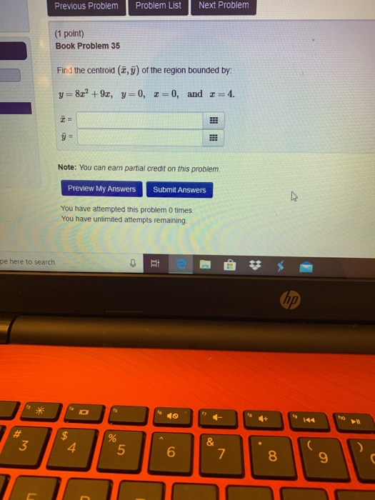 Solved Previous Problem Problem List Next Problem (1 point) | Chegg.com