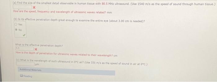 Solved (a) Find the size of the smallest detail observable | Chegg.com