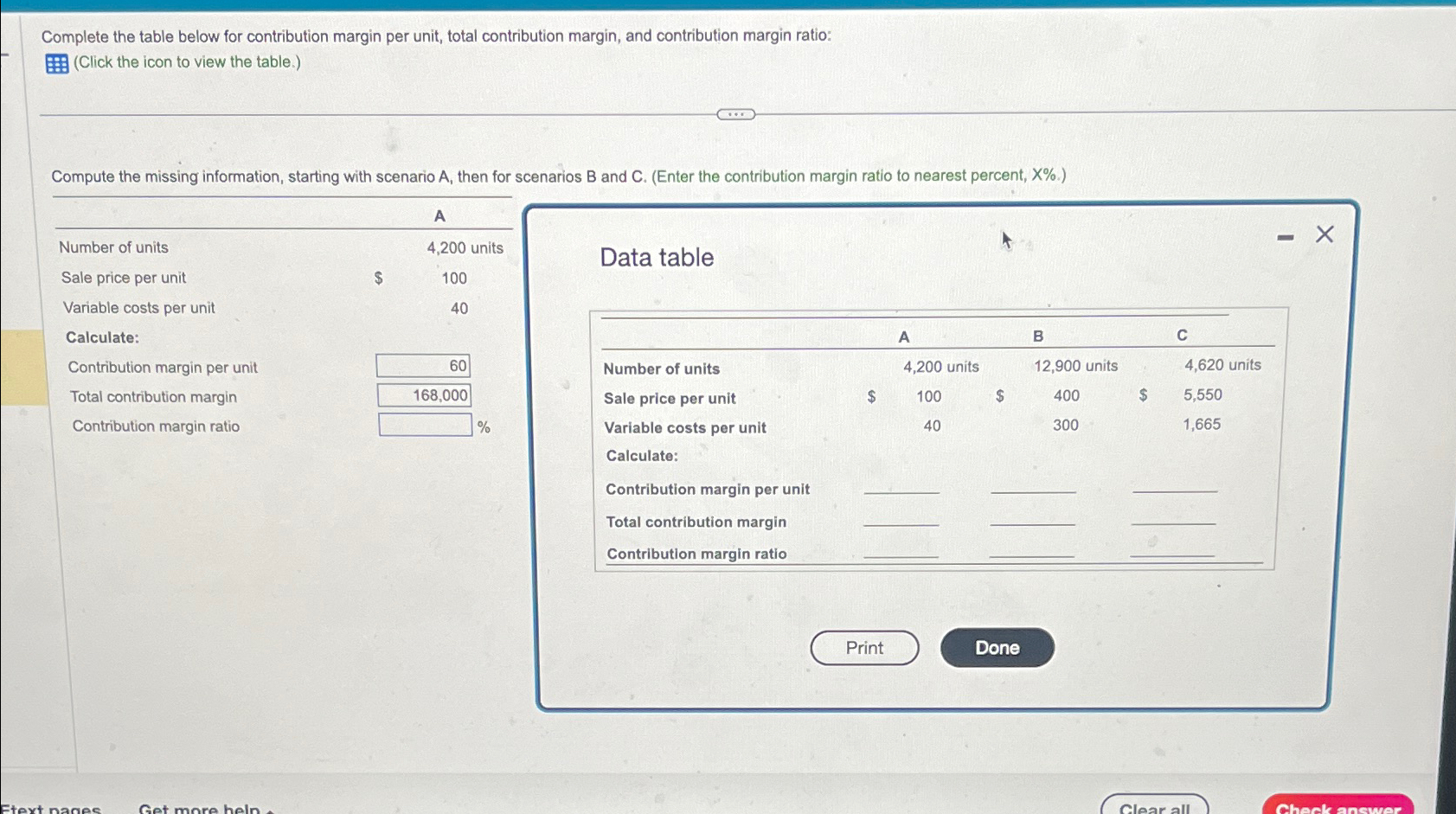 Solved Please complete a, ﻿b & c | Chegg.com