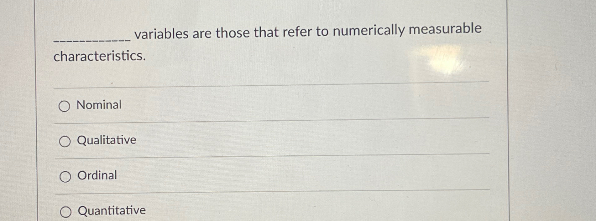 Solved variables are those that refer to numerically | Chegg.com