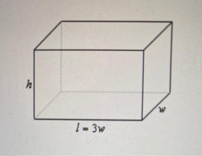 Solved Question 14. [6 marks] We want to build a box whose | Chegg.com