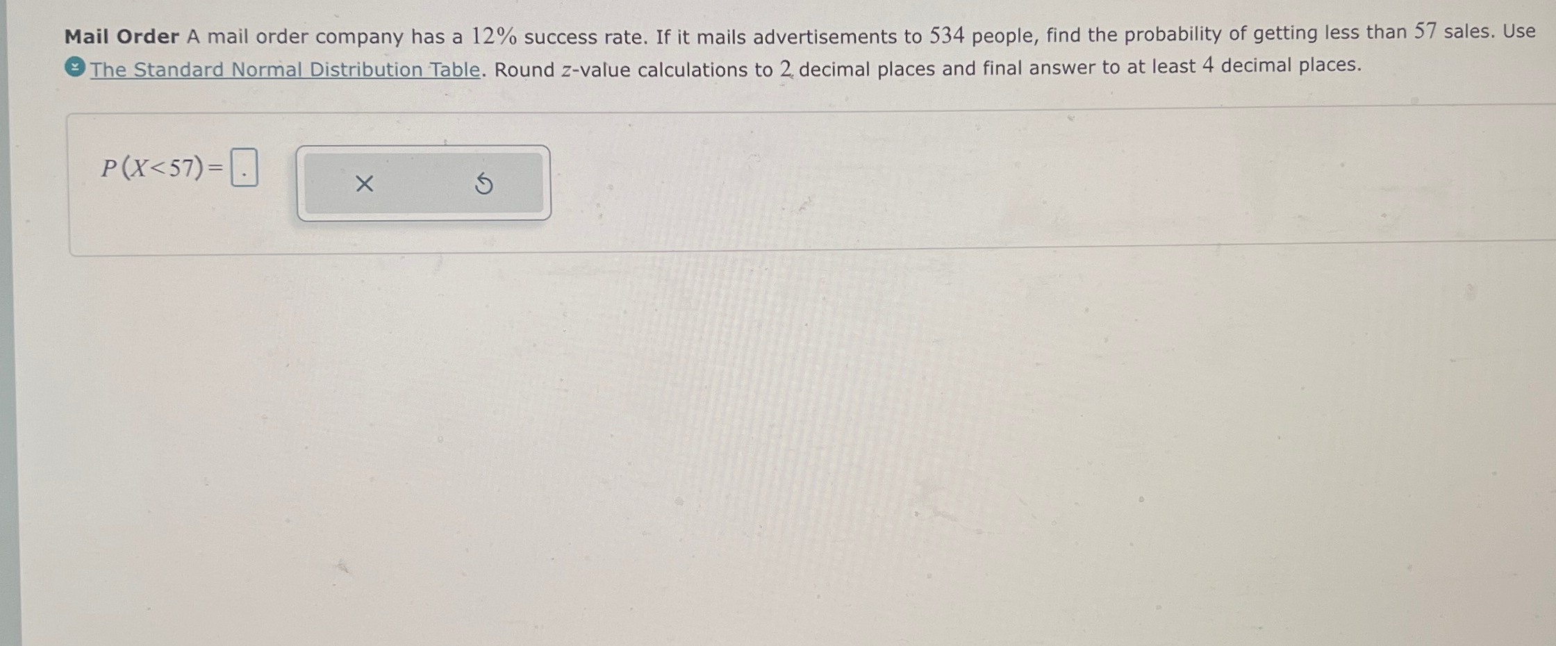 Solved Mail Order A mail order company has a 12% ﻿success | Chegg.com
