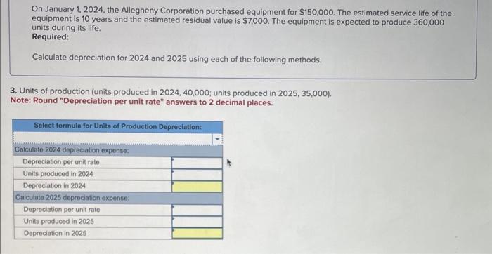 Solved please help fill out table and selecting proper | Chegg.com