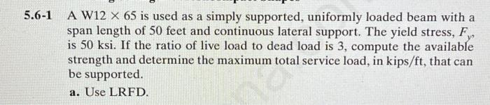 Solved note convert all units to (kn/m) metric before | Chegg.com