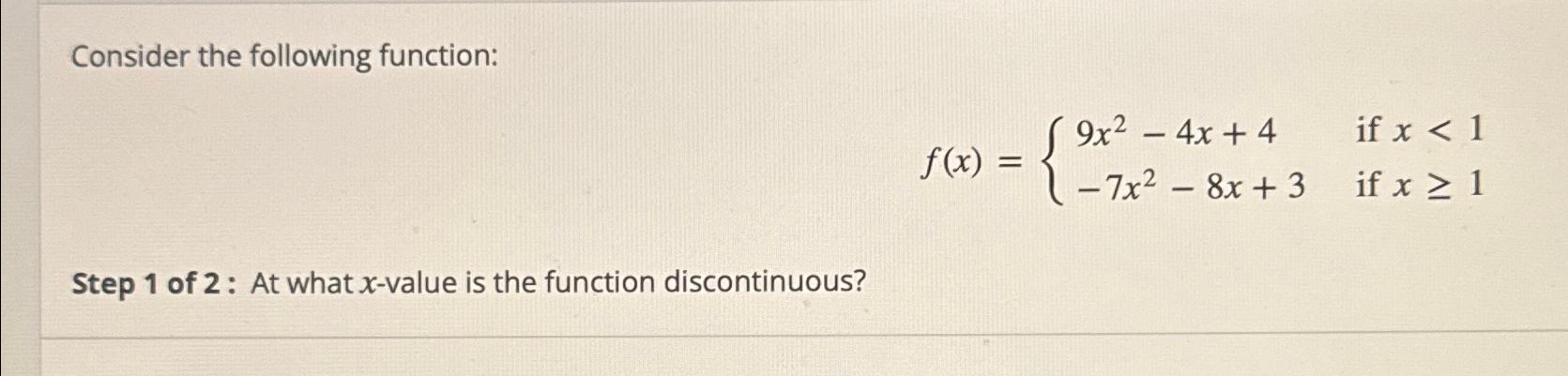 Solved Consider the following | Chegg.com