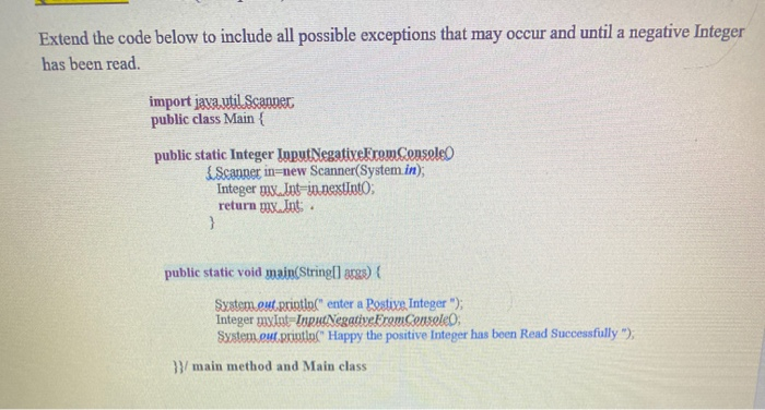 Solved Extend the code below to include all possible | Chegg.com