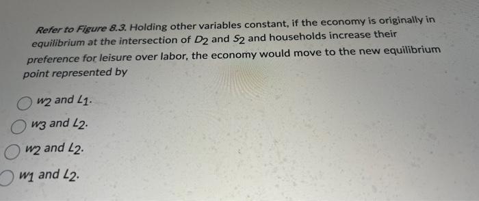 Solved Refer to Figure 8.3. Holding other variables | Chegg.com