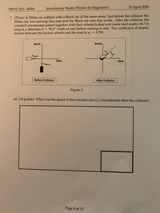 Solved PHYS 1251-45294 Introductory Studio Physics for | Chegg.com