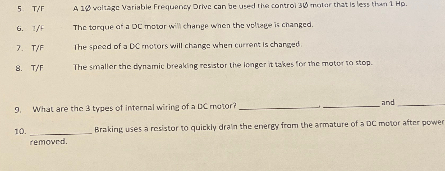 TF ﻿A 1O? ﻿voltage Variable Frequency Drive can be | Chegg.com