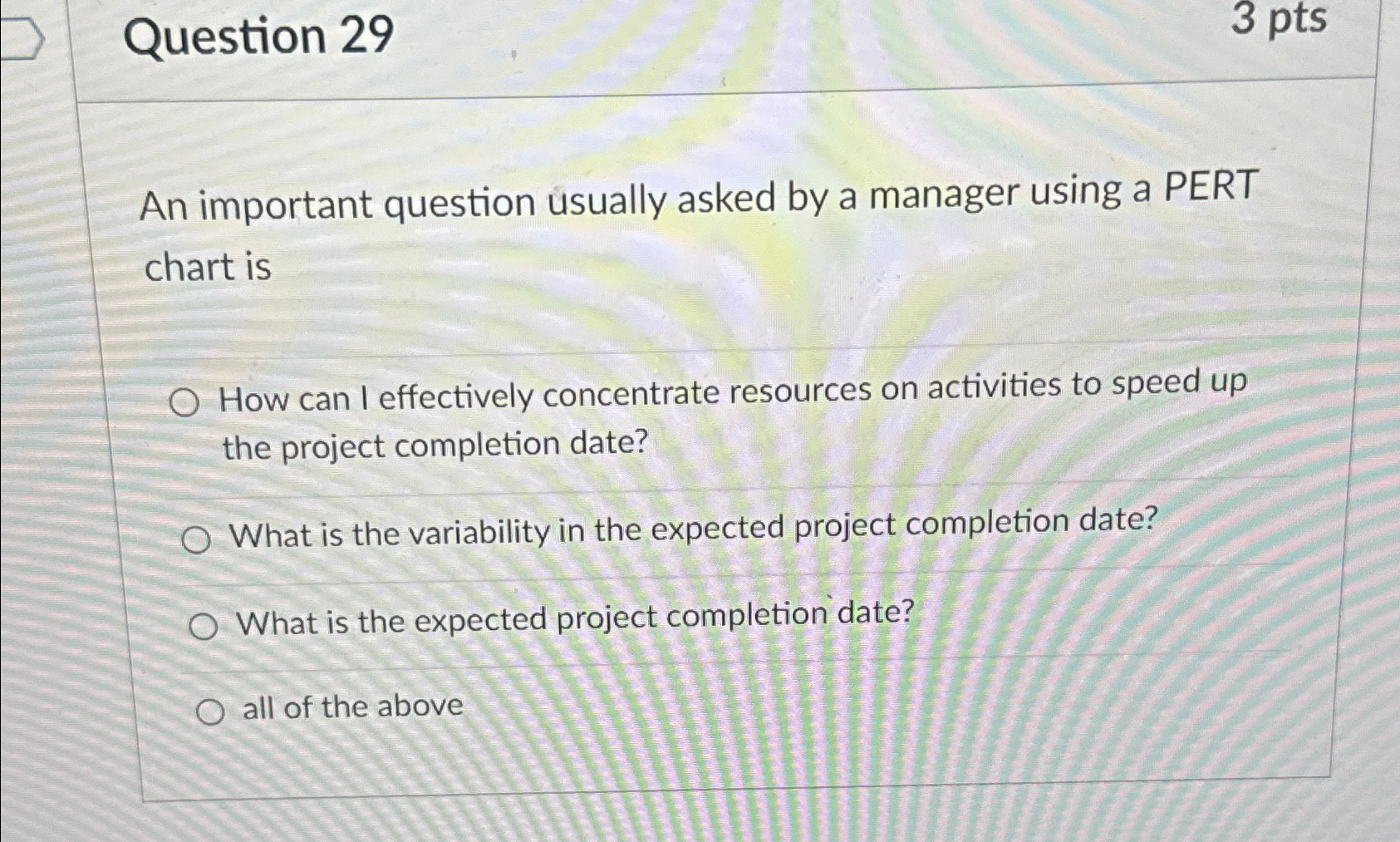 Solved Question 293ptsAn important question usually asked by | Chegg.com
