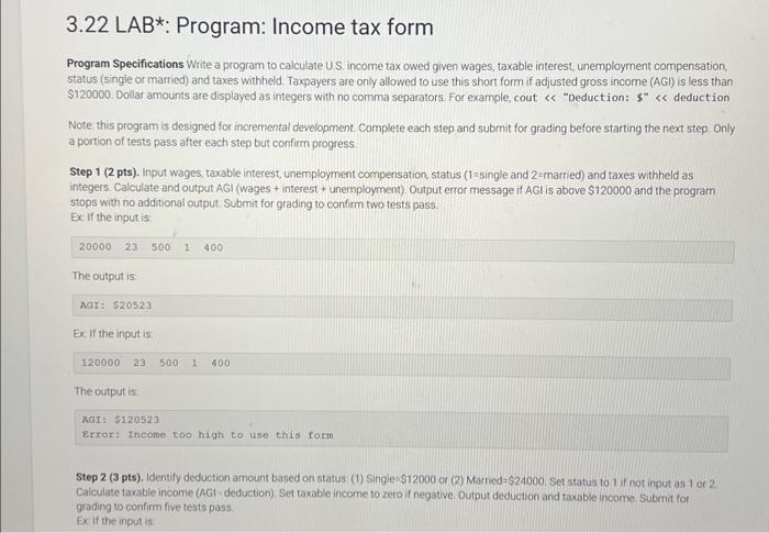 Solved Program Specifications Write a program to calculate | Chegg.com