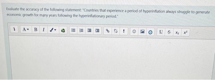 Solved Evaluate the accuracy of the following statement: | Chegg.com