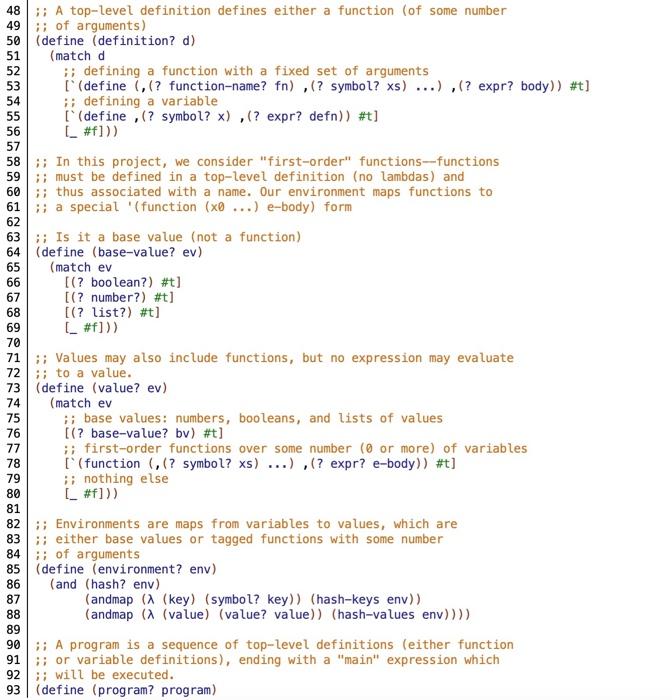 Solved Racket Problemthere Are Three Todo Part 
