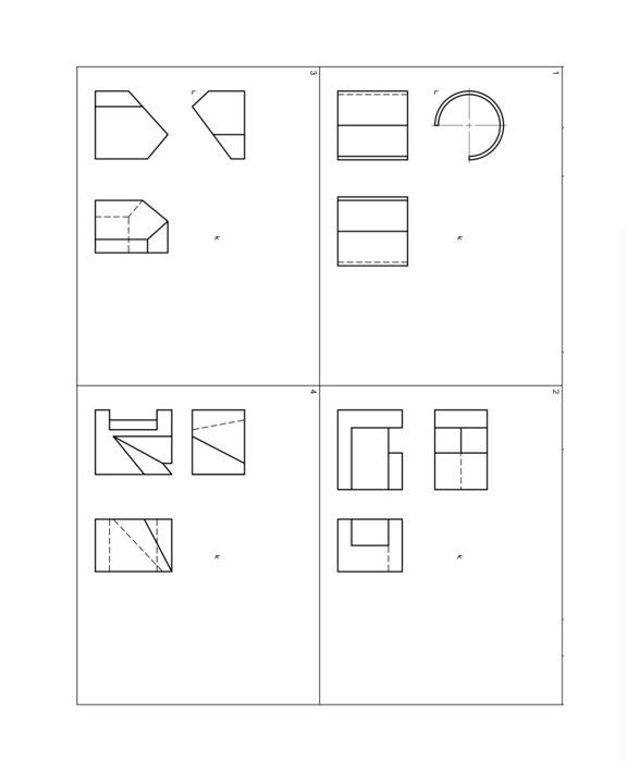 Instructions for Plate LP05 - Isometric Views Obtain: | Chegg.com