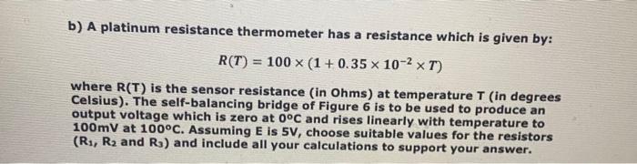 Solved 5. a) Figure 6 shows the circuit for a self-balancing | Chegg.com