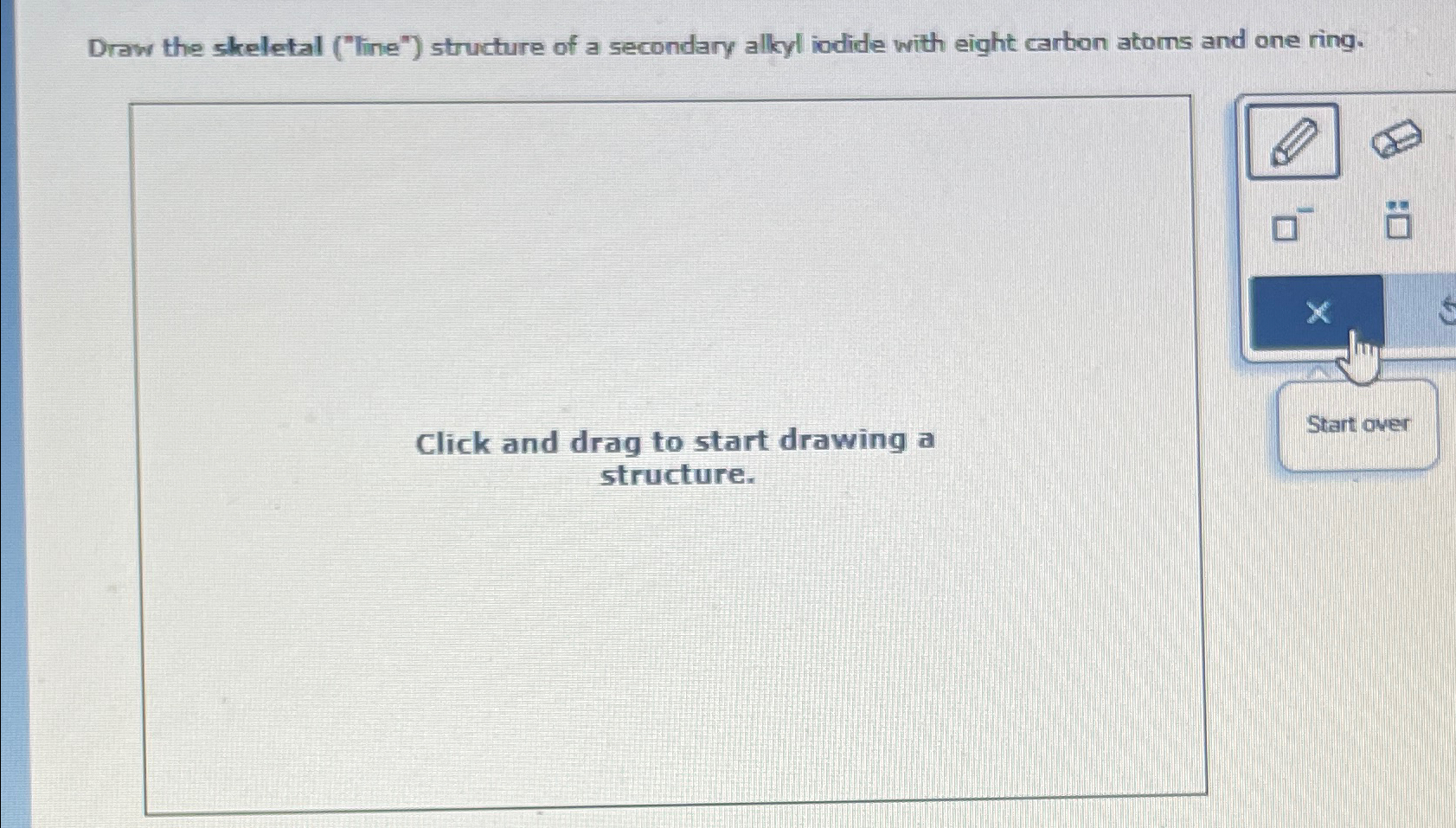 Solved Draw the skeletal ("line") ﻿structure of a secondary | Chegg.com