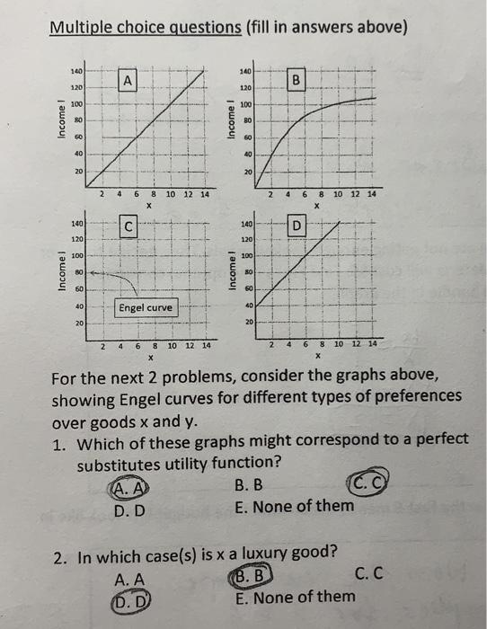 Solved How to determine which one is necessary good and | Chegg.com