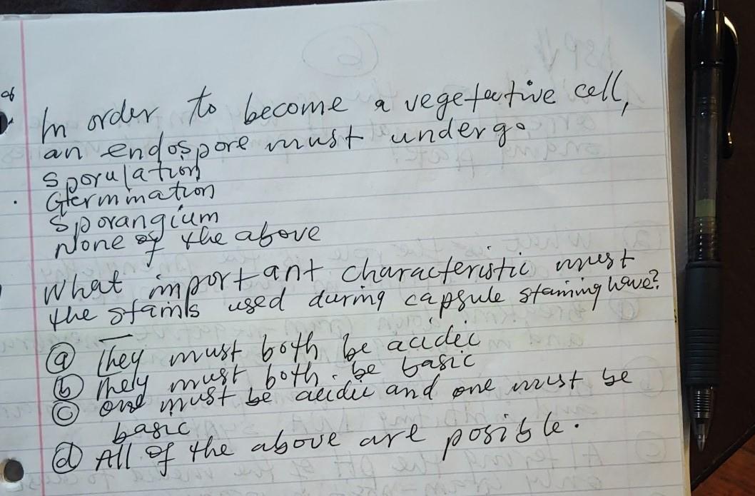 Solved * What of these techniques require heat fixation ? | Chegg.com