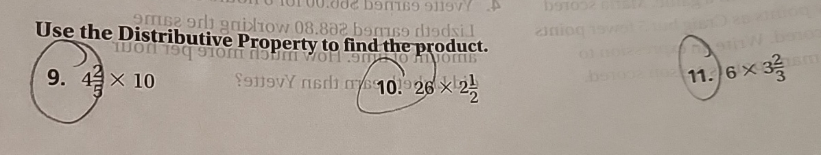 Solved Use the Distributive Property to find the | Chegg.com
