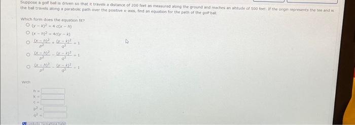 Solved Suppose a golf ball is driven so that it travels a | Chegg.com