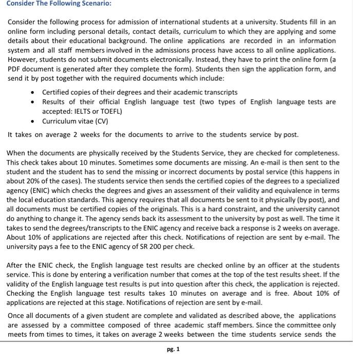 Solved Qd: Calculate the cycle time efficiency of the "as | Chegg.com