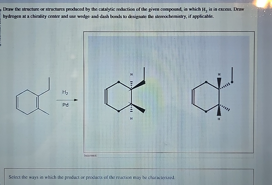 Solved Draw the structure or structures produced by the | Chegg.com
